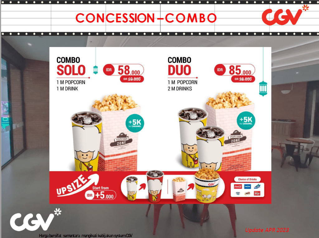 Cara Sewa Bioskop XXI dan CGV - PegiKemana